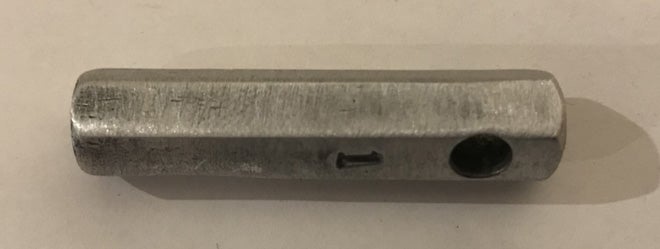 EMMONS 1.75" PEDAL ROD CONNECTOR, SILVER | Out West Country